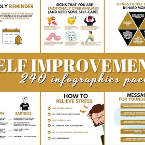 240 Self Care Tips, Mental Health Infographics, Self Help Infographics ...