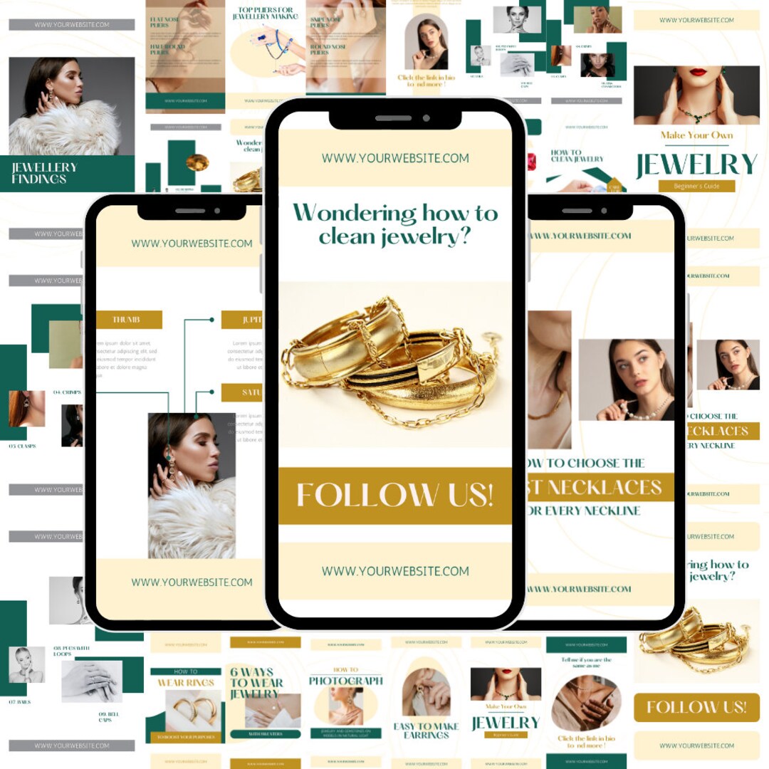 Jewellery Instagram Post, Jewelry Instagram Post, Instagram Templates ...