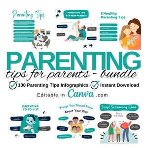 Parenting Tip Jar, Parenting Advice Cards, Parenting Tips Card, Co ...