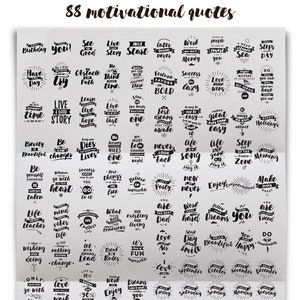 42 Positive Quotes, Greeting Cards Set, Greeting Cards Pack, Greeting ...