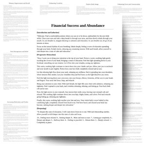 Hypnotherapy Scripts, Hypnosis Scripts, Guided Meditation Scripts, Hypnosis Script for Success ...