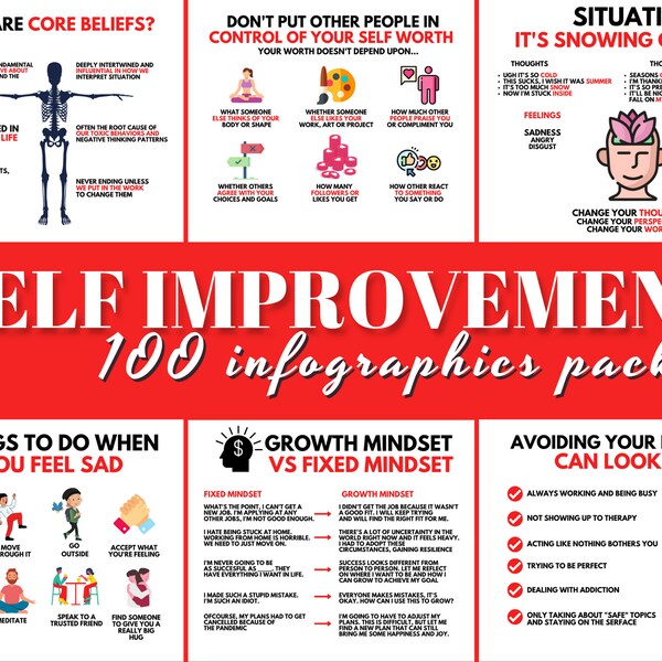 Self Development Instagram Template - Etsy