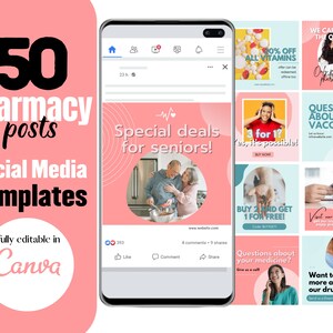 Pharmacist Instagram Post, Pharmacy Social Media Template, Pharmacology ...