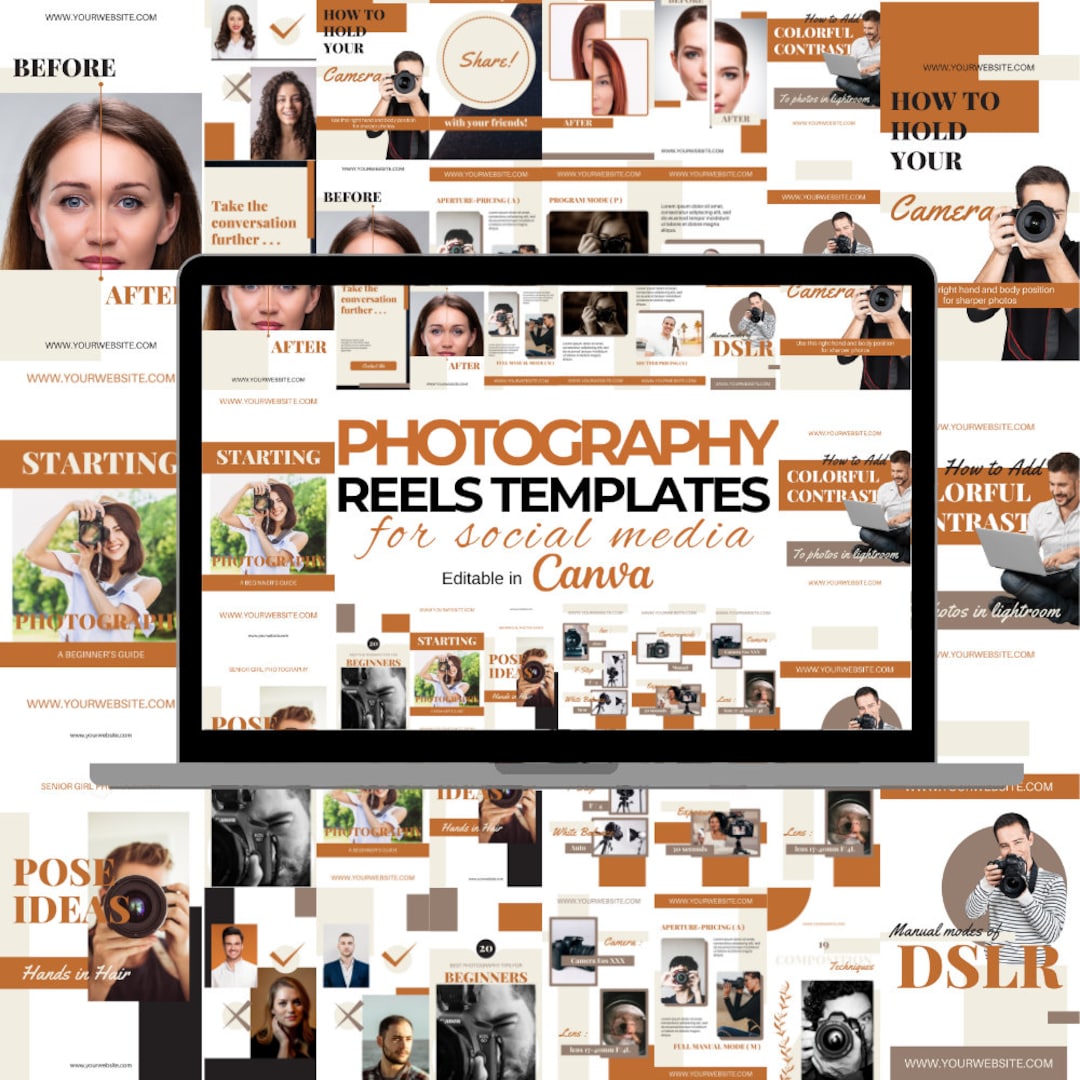 Photographer Template, Photography Template, Photographer Instagram ...