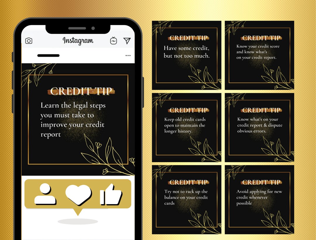 100 Credit Repair Tips, Credit Repair Instagram, Credit Repair ...