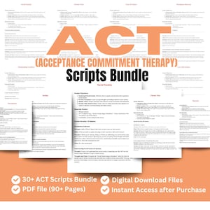 Acceptance and Commitment Therapy Worksheets, Act Therapy Questions ...
