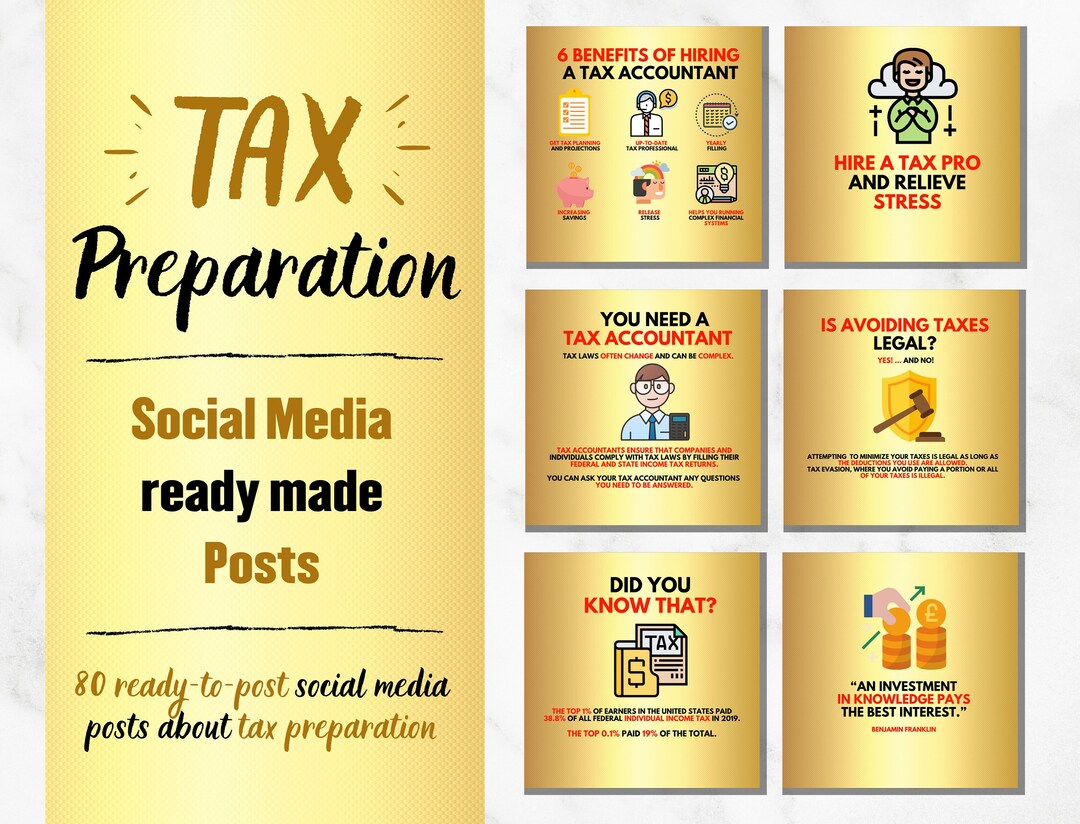 80 Tax Preparation Infographics Instagram, Tax Preparation Tips, Tax ...