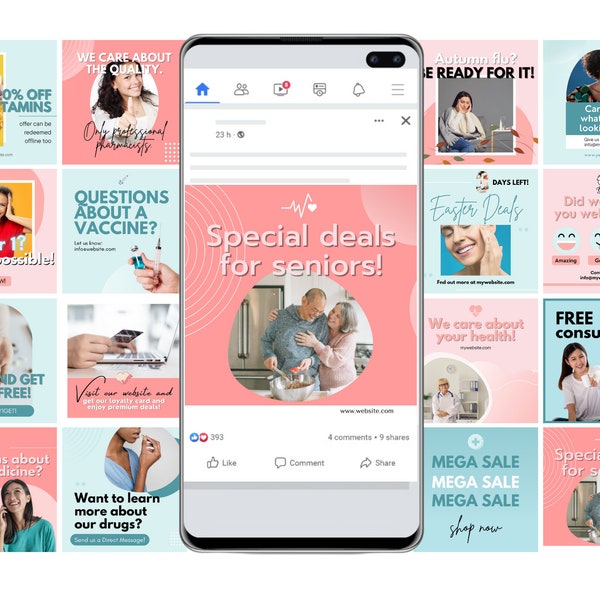 Pharmacy Social Media - Etsy