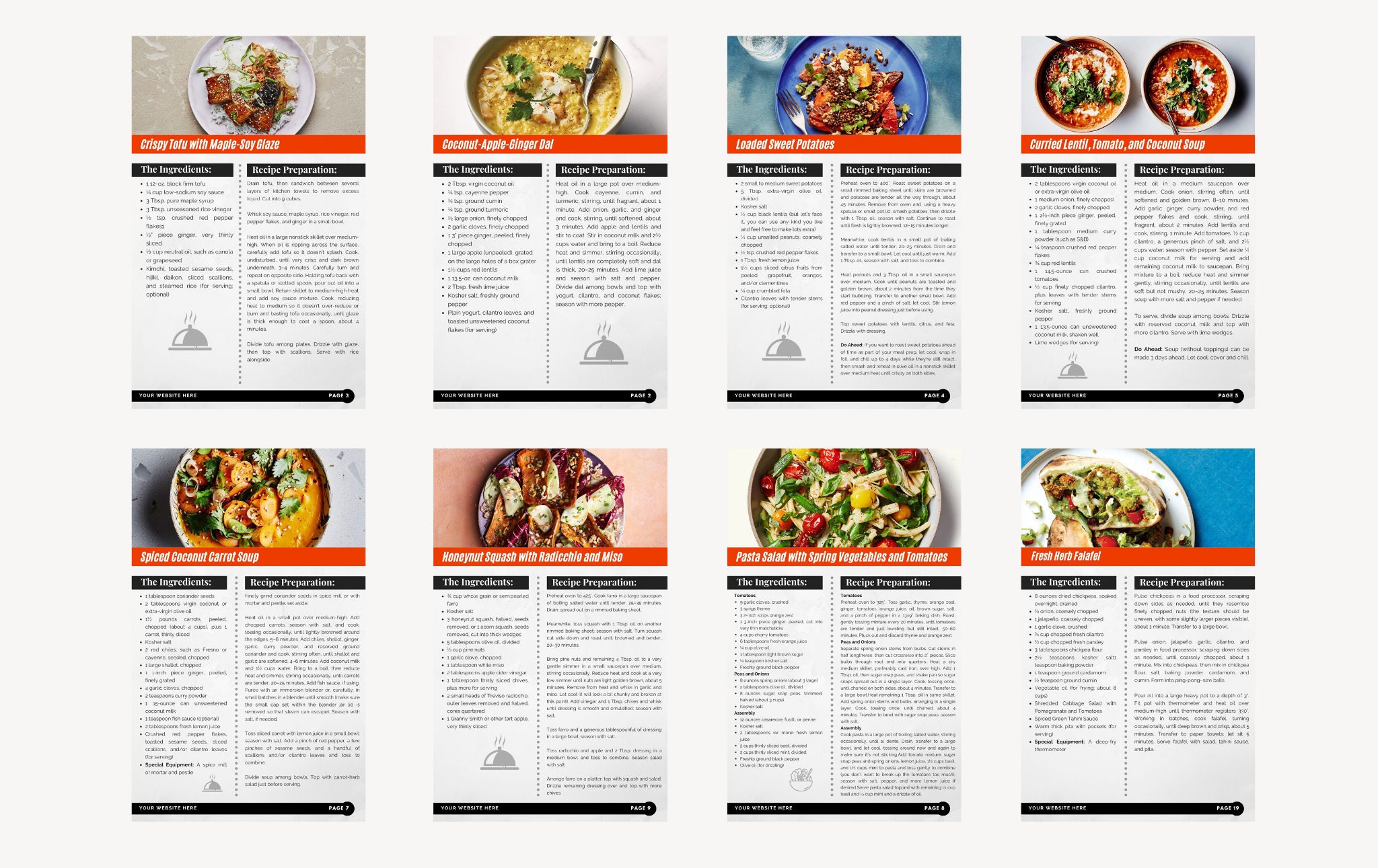 Vegan Recipes Ebook Healthy Food Ebook Cookbook Vegan - Etsy