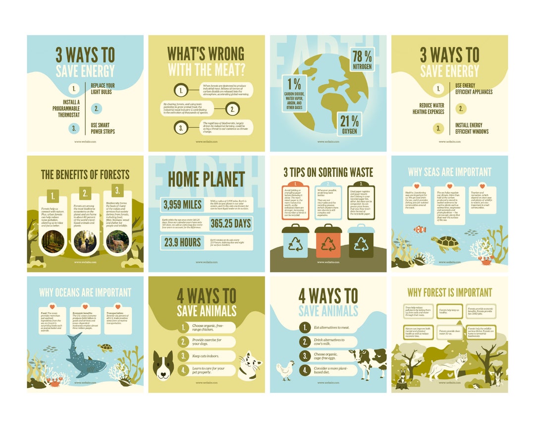 Eco-friendly Template, Climate Change Template, Zero Waste Template ...