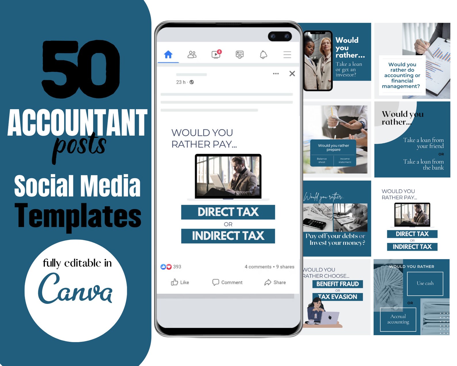 Accounting Templates, Accounting Instagram Templates, Accounting ...