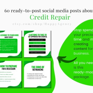 60 Credit Repair Tips Credit Repair Quotes Credit Repair - Etsy