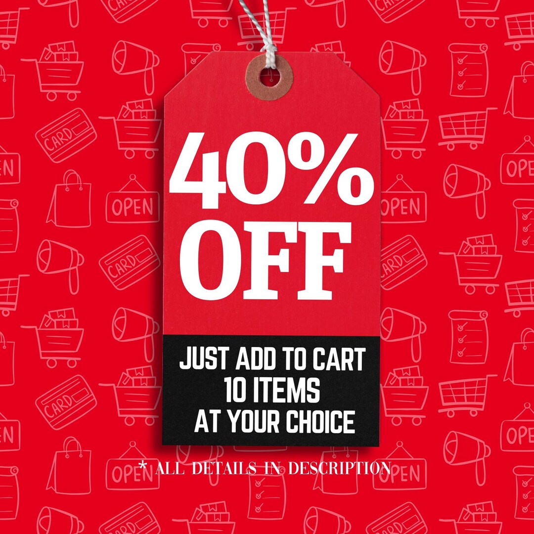 40% OFF Promo Code Voucher- Sale Discount Coupons - Discount Code ...