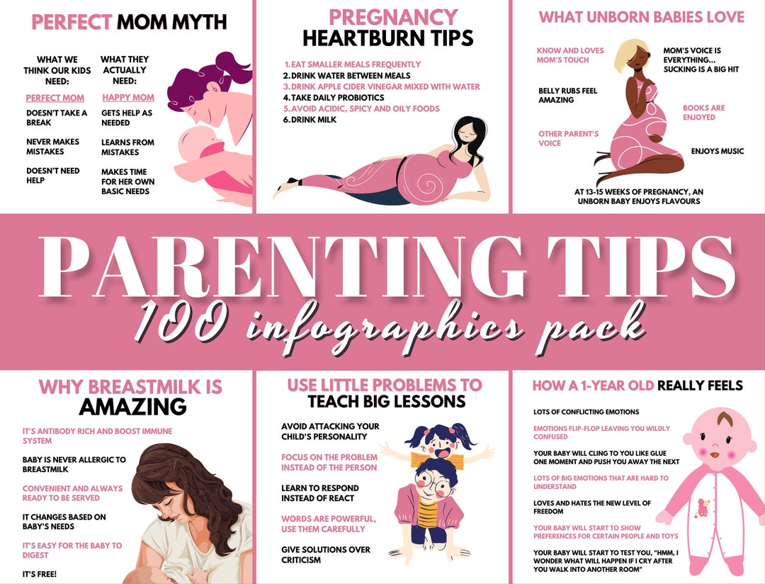 100 Parenting Infographics, Parenting Tips, Motherhood Infographics ...