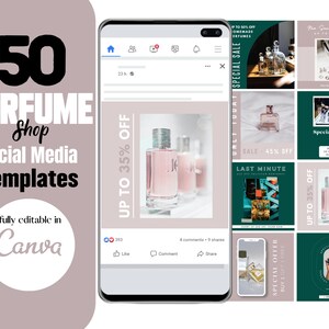 Perfume Instagram Posts, Perfume Shop Instagram Post, Perfume Social ...