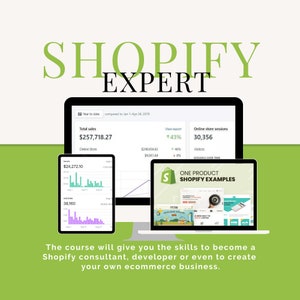 Shopify Course, Shopify Dropshipping, Landing Page Shopify, Shopify ...