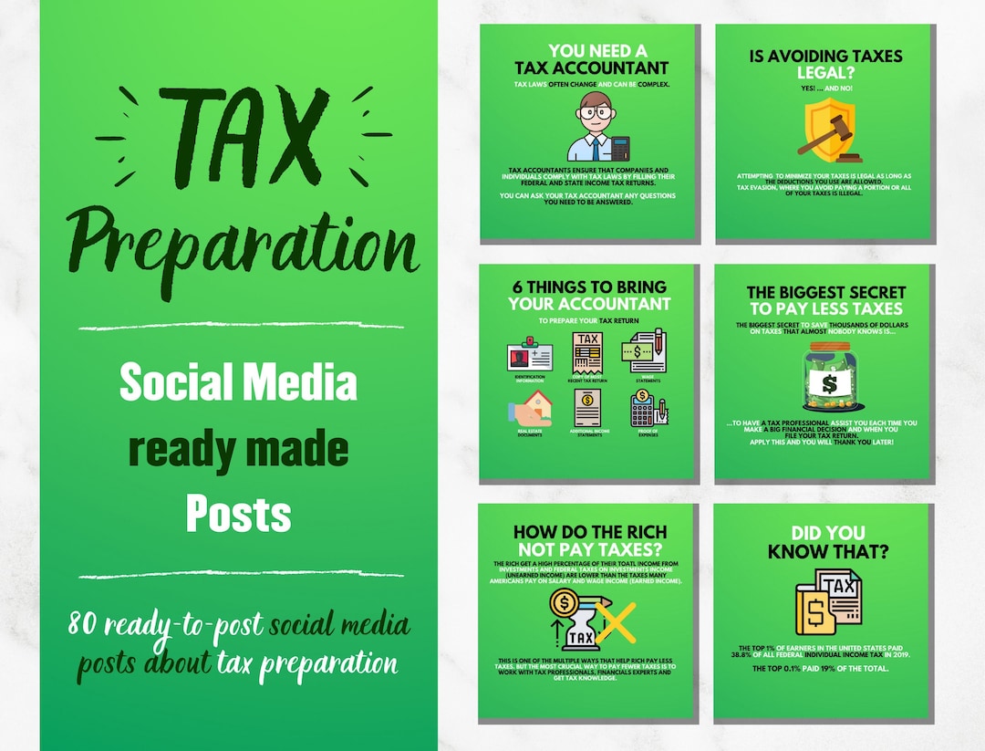80 Tax Preparation Infographics Instagram, Tax Preparation Tips, Tax ...