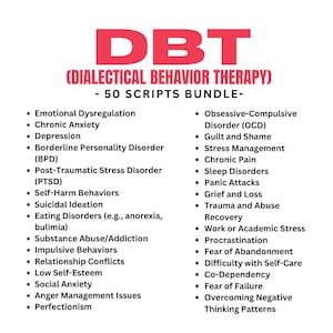 Dialectical Behavior Therapy Questions, Dbt Therapy Interventions, Dbt ...