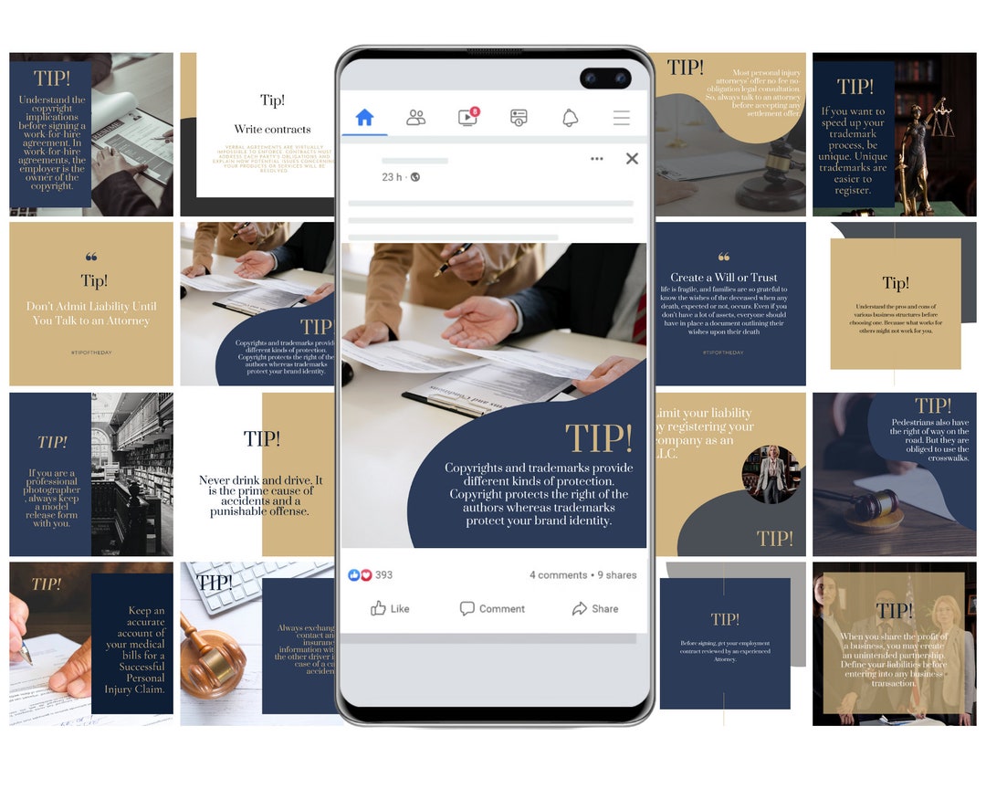 Lawyer Instagram Post, Attorney Instagram Template, Lawyer Template ...