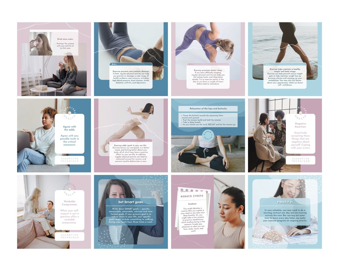 Female Health Canva Template, Women Healthcare, Female Health Canva ...