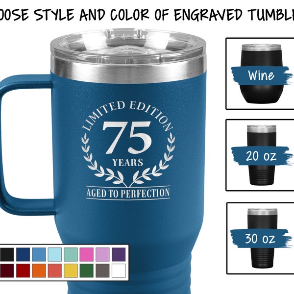 75th Birthday - Etsy