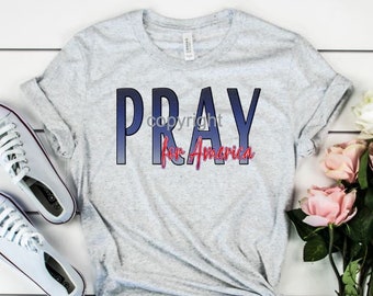 Yard Sign Pray for America - Etsy