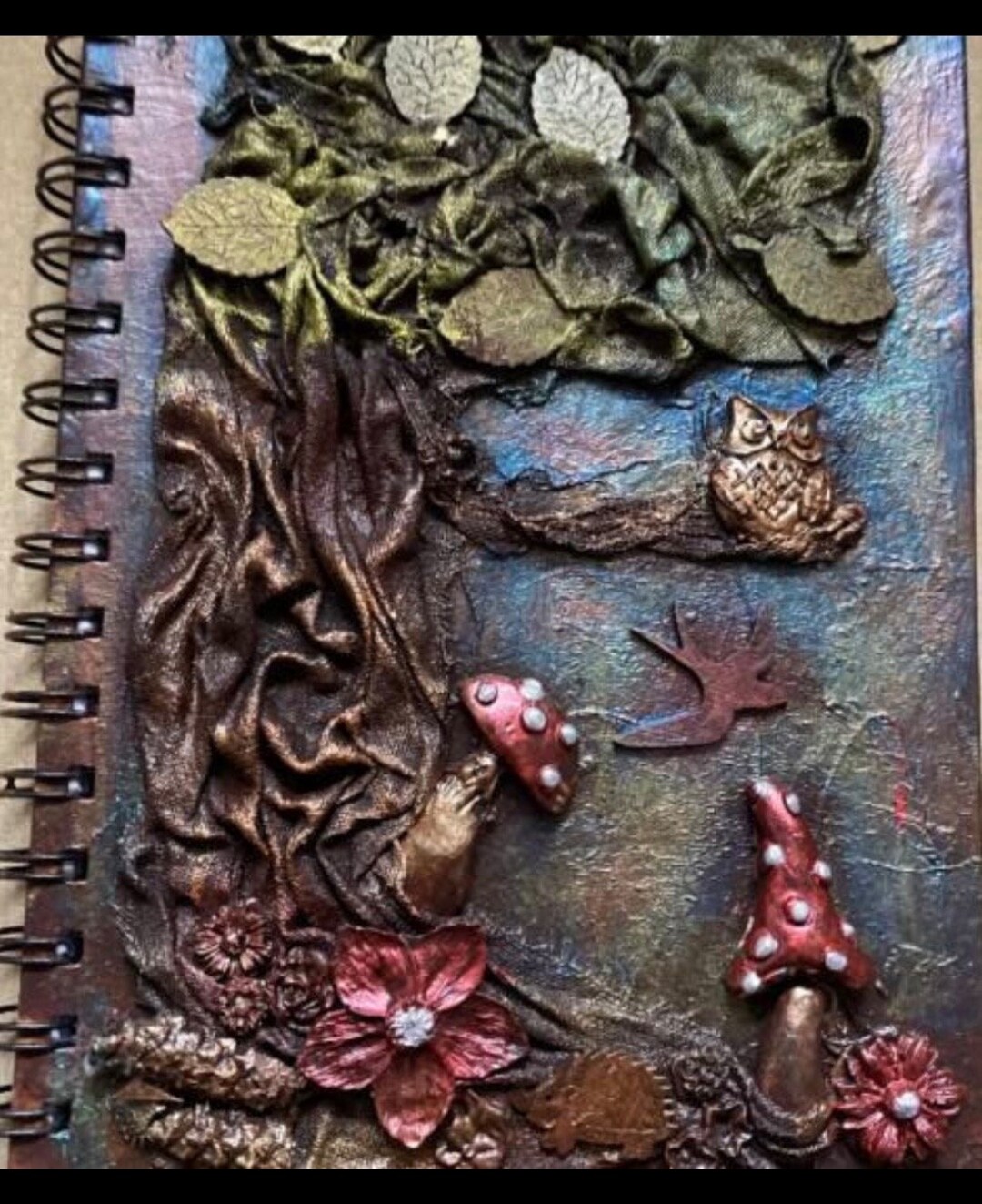 Woodland/forest Journal - Etsy