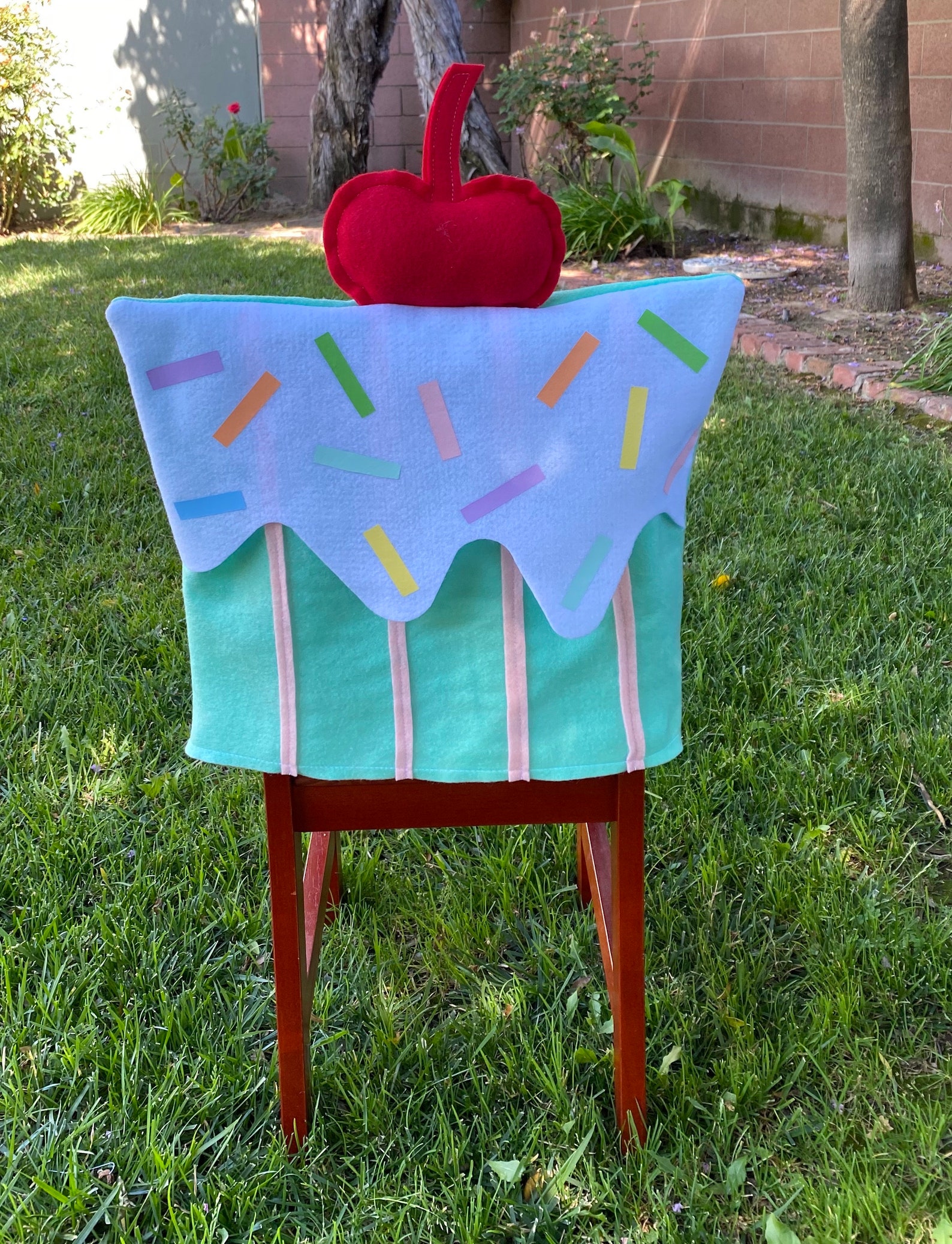 Mint Cupcake Chair Cover - Etsy