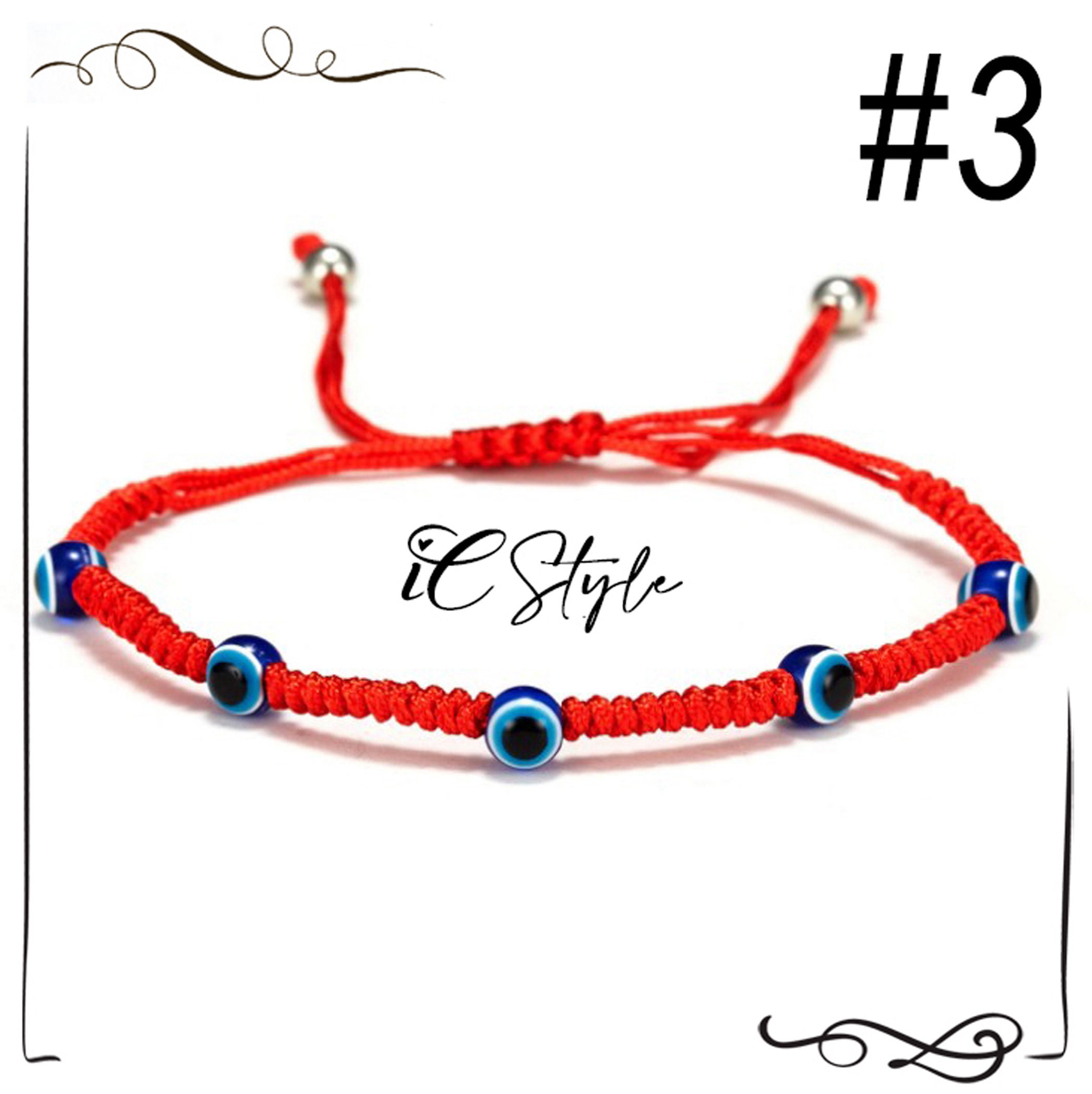 Evil Eye Jewerly for Woman and Men Lucky Kabbalah Red String | Etsy