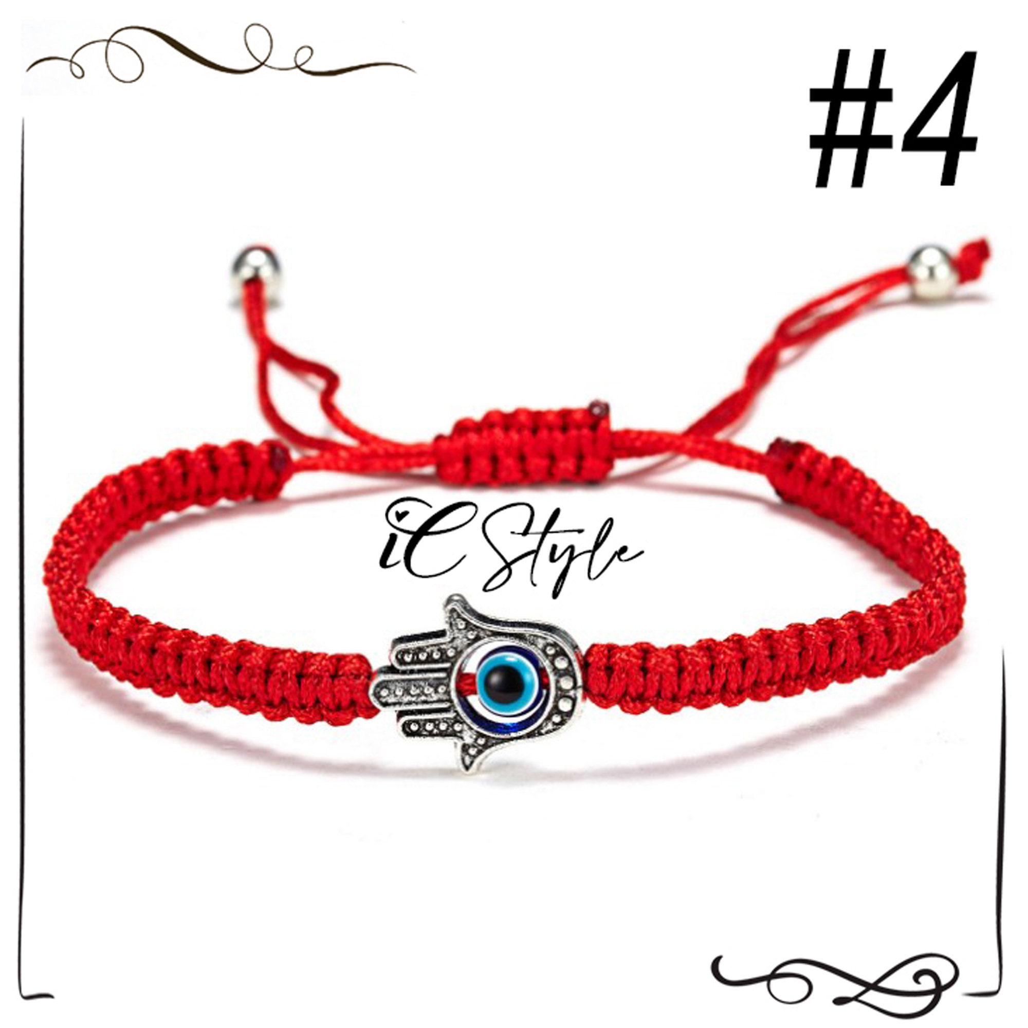 Evil Eye Jewerly for Woman and Men Lucky Kabbalah Red String | Etsy