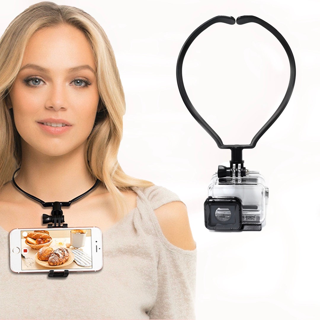 IPhone Neck Holder, Cell Phone Mount to Free Your Hands for Smartphone ...
