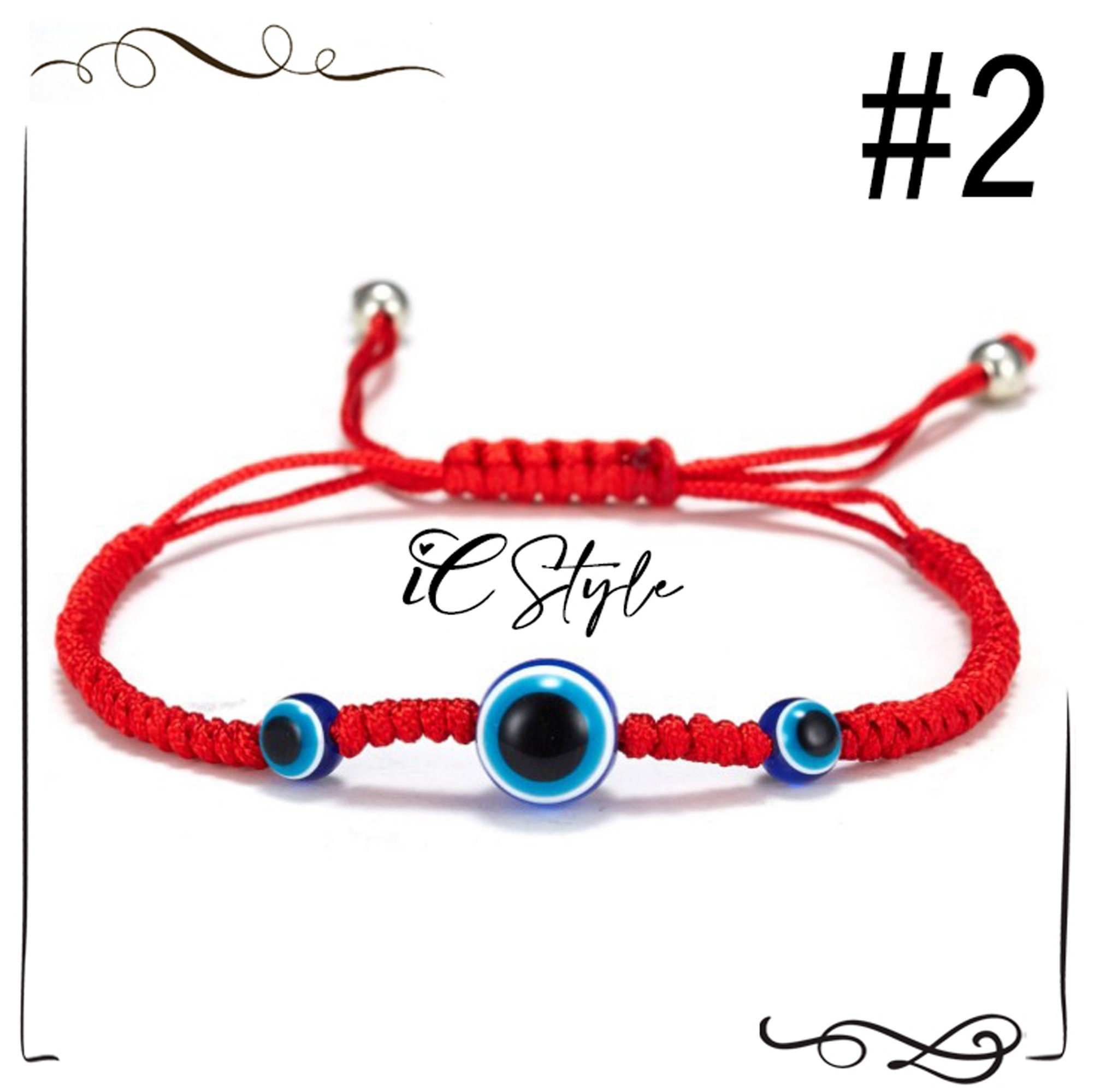 Evil Eye Jewerly for Woman and Men Lucky Kabbalah Red String - Etsy
