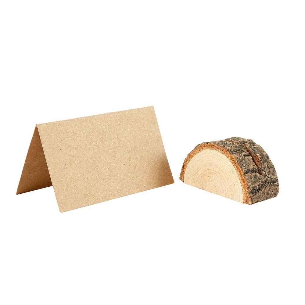 20 Wooden Table Holder Photo Display Set of 20 Rustic Wedding | Etsy