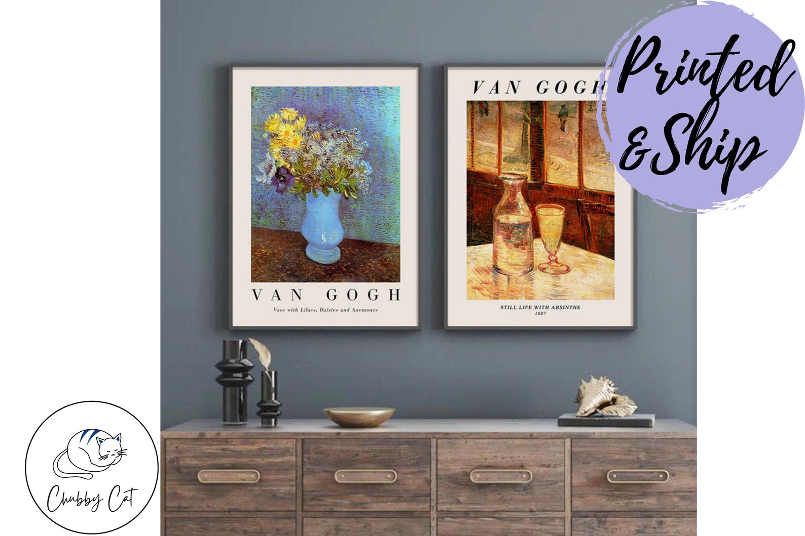 Van Gogh Wall Art Van Gogh Museum Poster Set Van Gogh Print Set ...