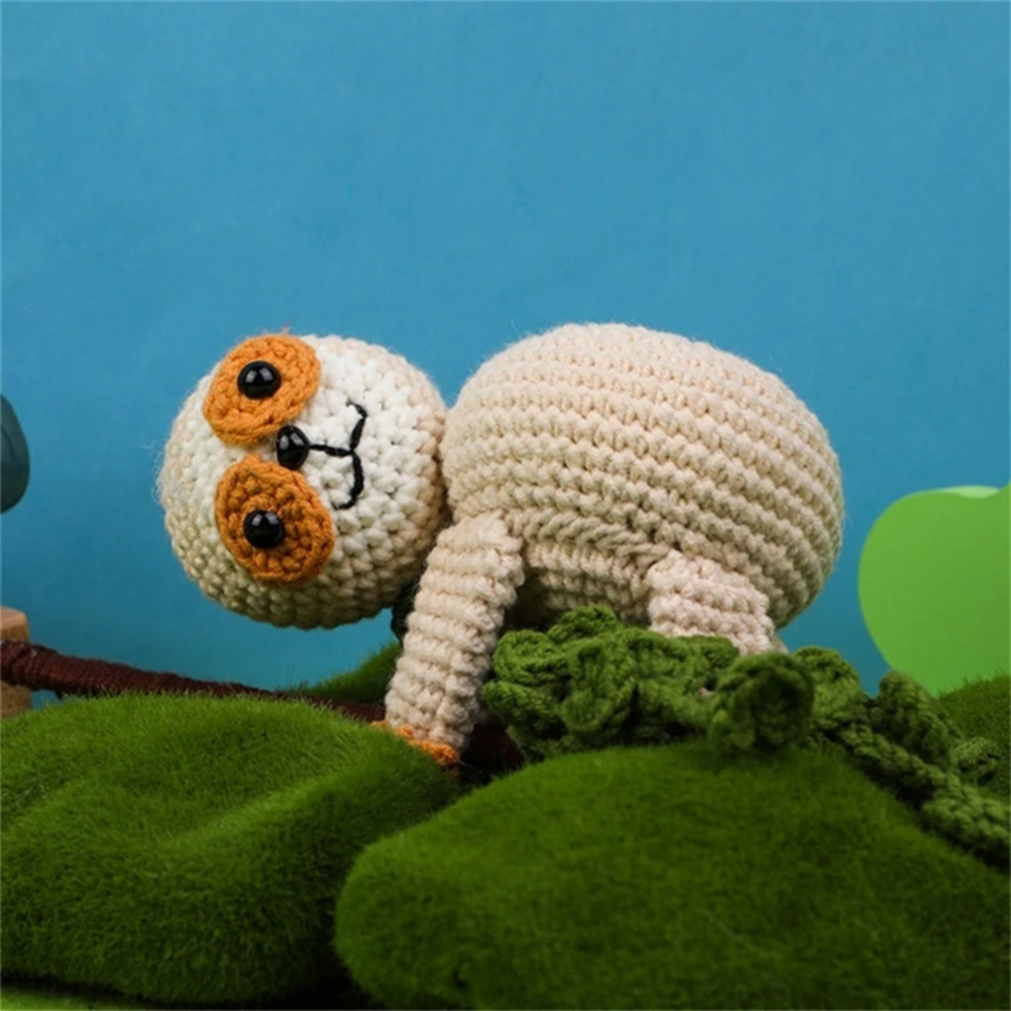 Sloth Crochet Kit, Animal Crochet Pattern, DIY Craft Project - Etsy