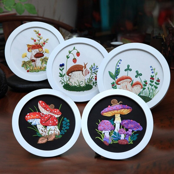 Botanical Embroidery Kit - Etsy