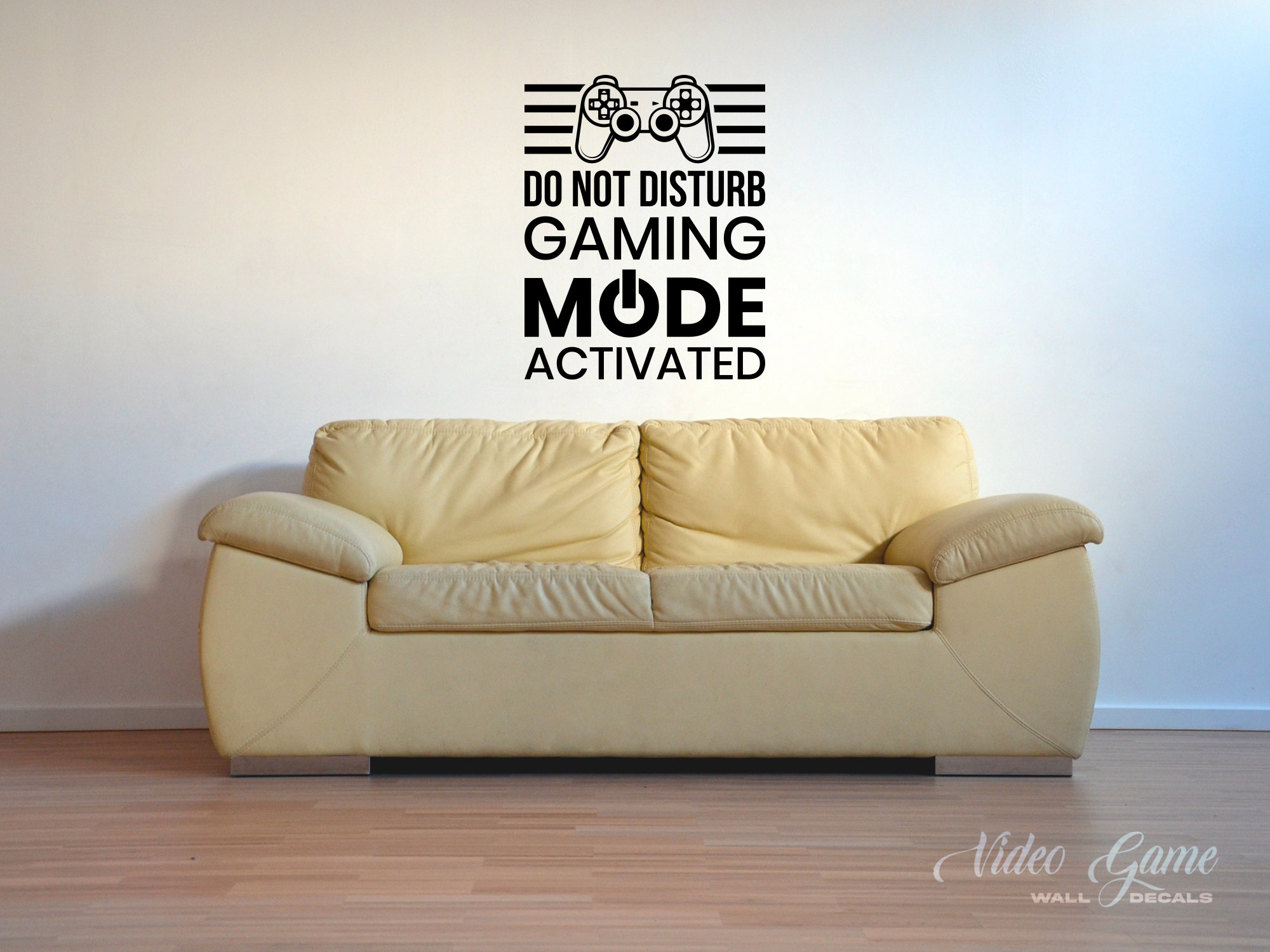 Do Not Disturb Game Mode Video Game Wall Decal Gaming Room - Etsy