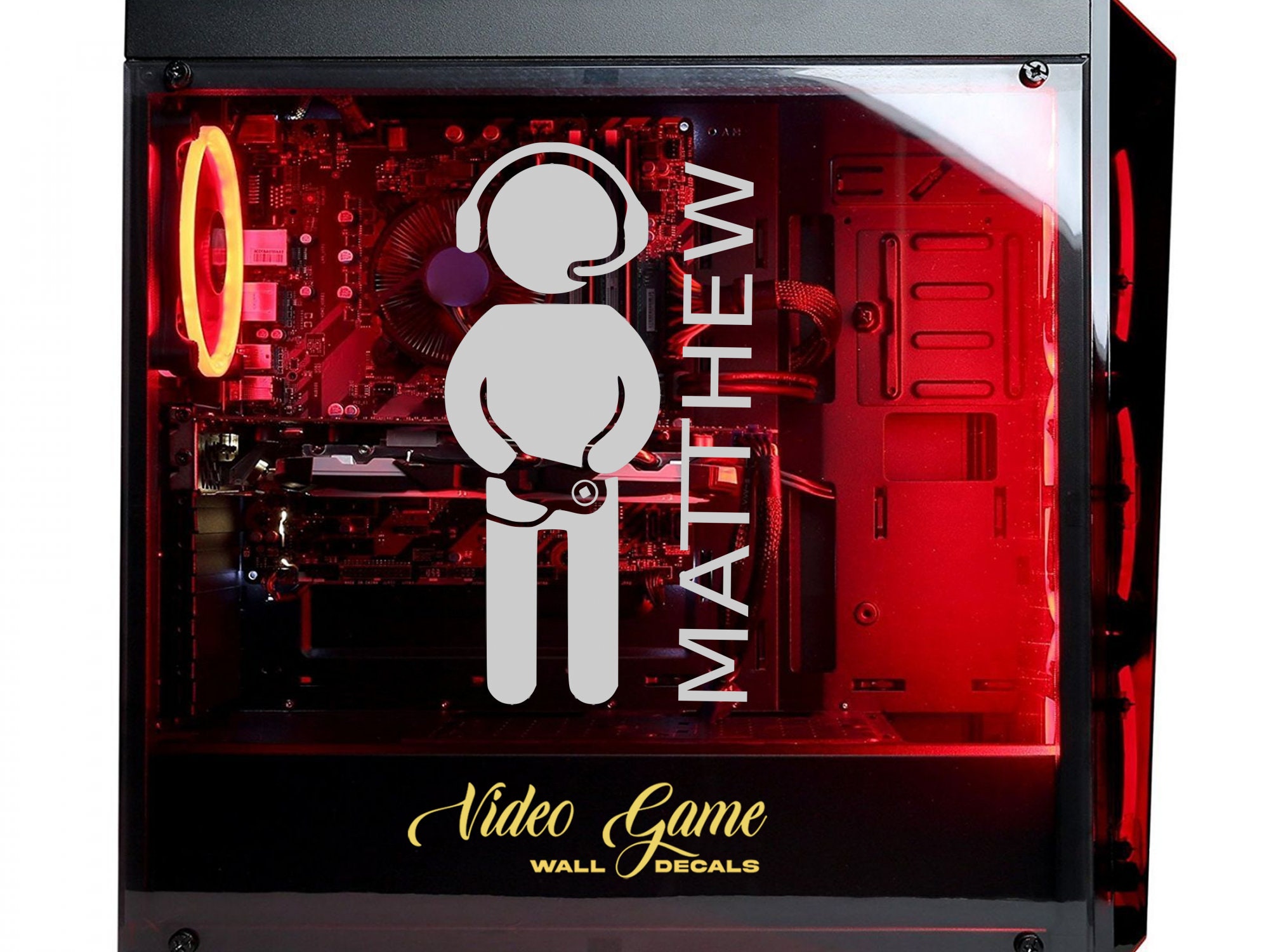Video Game Wall Decal Personalized Gaming Decal Gaming Room - Etsy