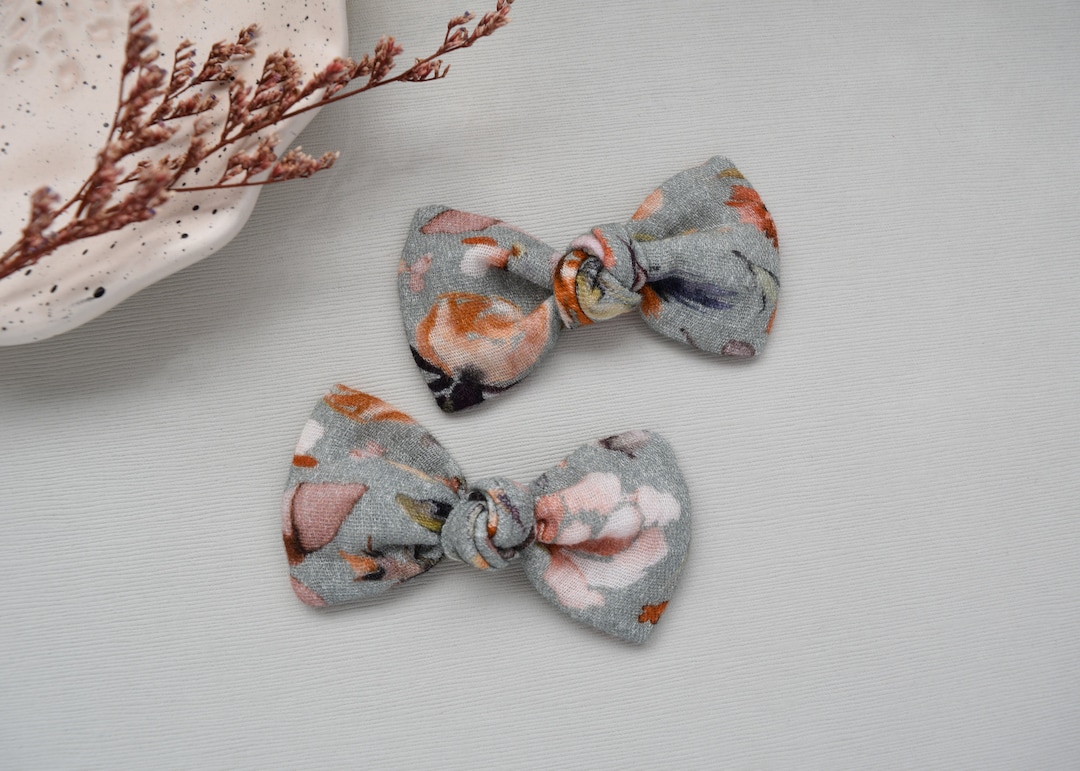 Knot Bow | Pigtail Knot Bows | Toddler Hair Clips | Baby Hair Clips ...