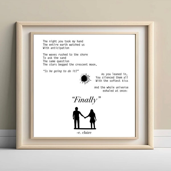 Original Poem - Etsy