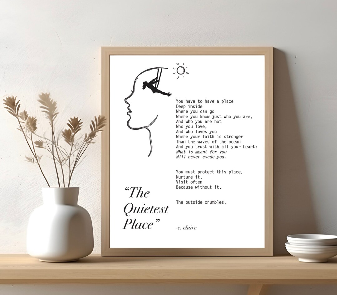 Inner Trust Original Poem and Design - Etsy