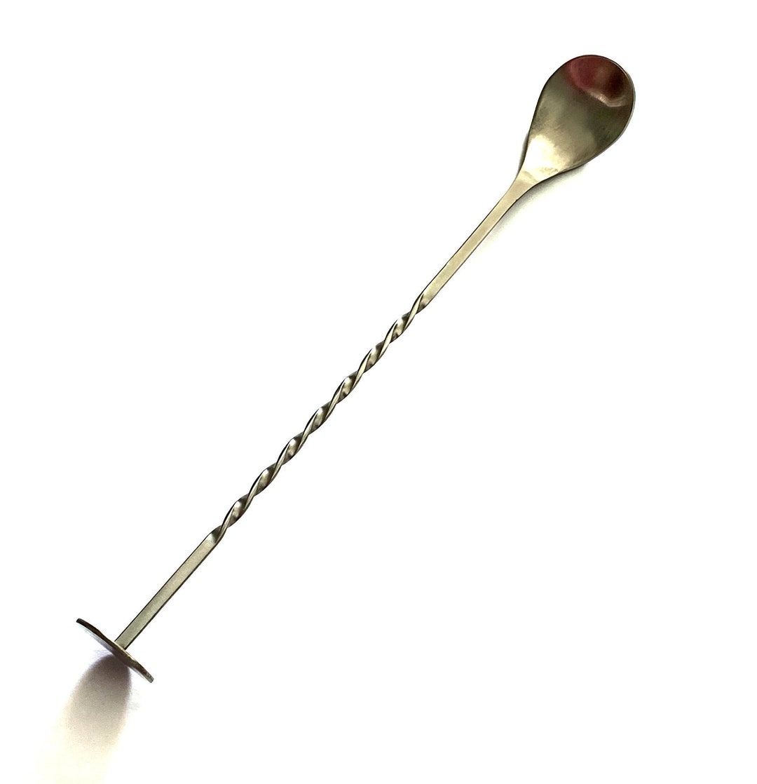 Bar Spoon With Disk 10.75. 2 in 1 Tool. Bar Spoon. Bar Spoons. Bar ...