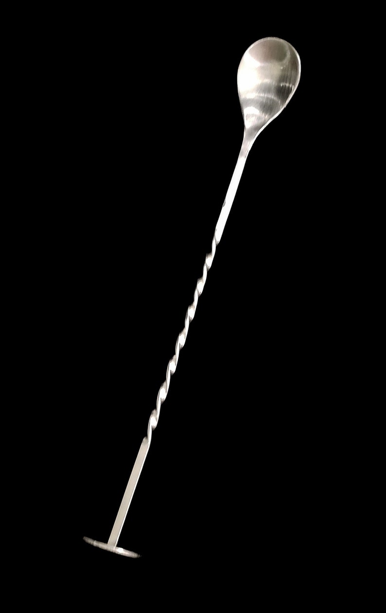 Bar Spoon With Disk 10.75. 2 in 1 Tool. Bar Spoon. Bar Spoons. Bar ...