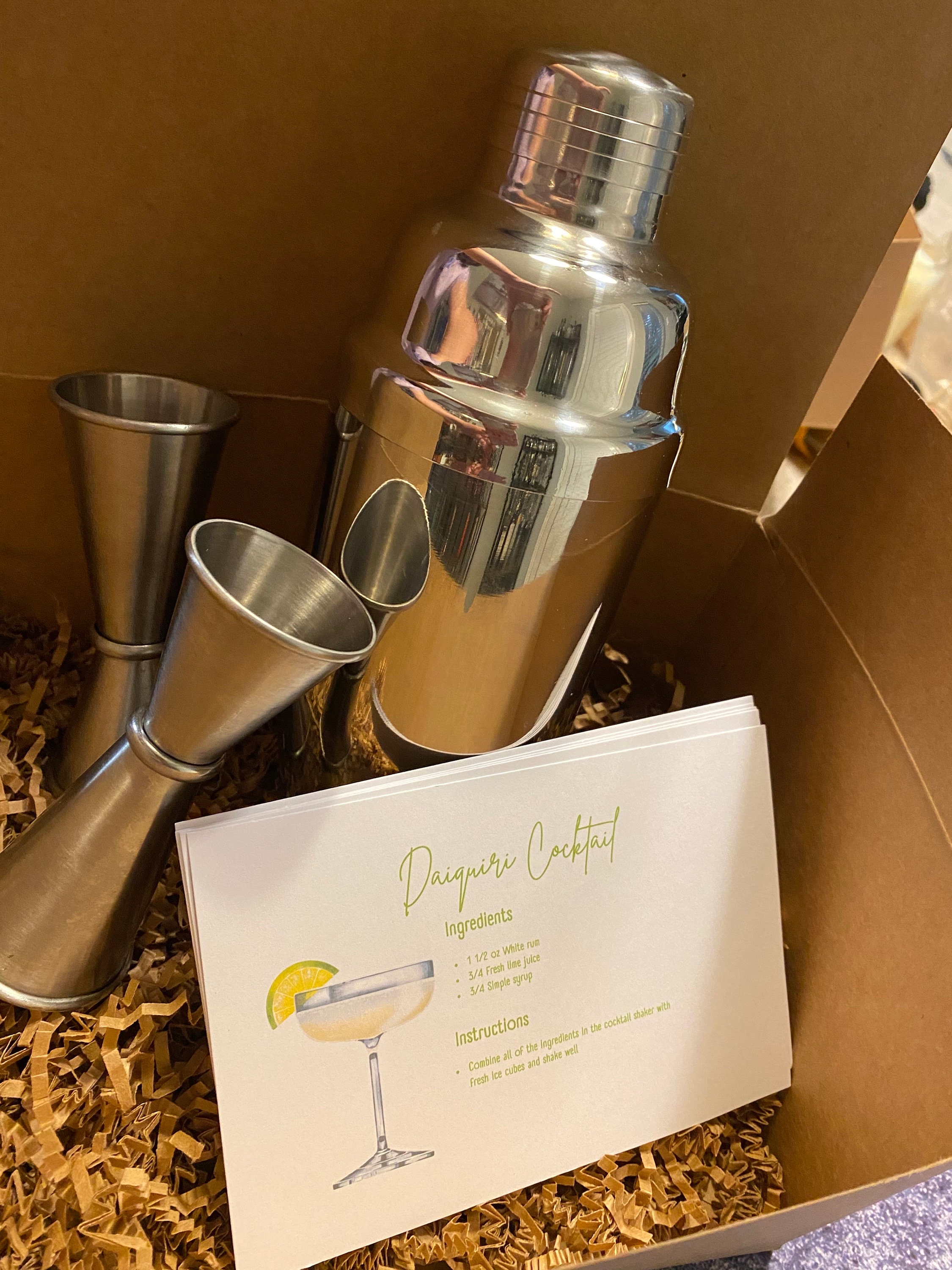 Cocktail Shaker Kit. Cocktail Shaker Home Bar. Elevate Your Bar With ...