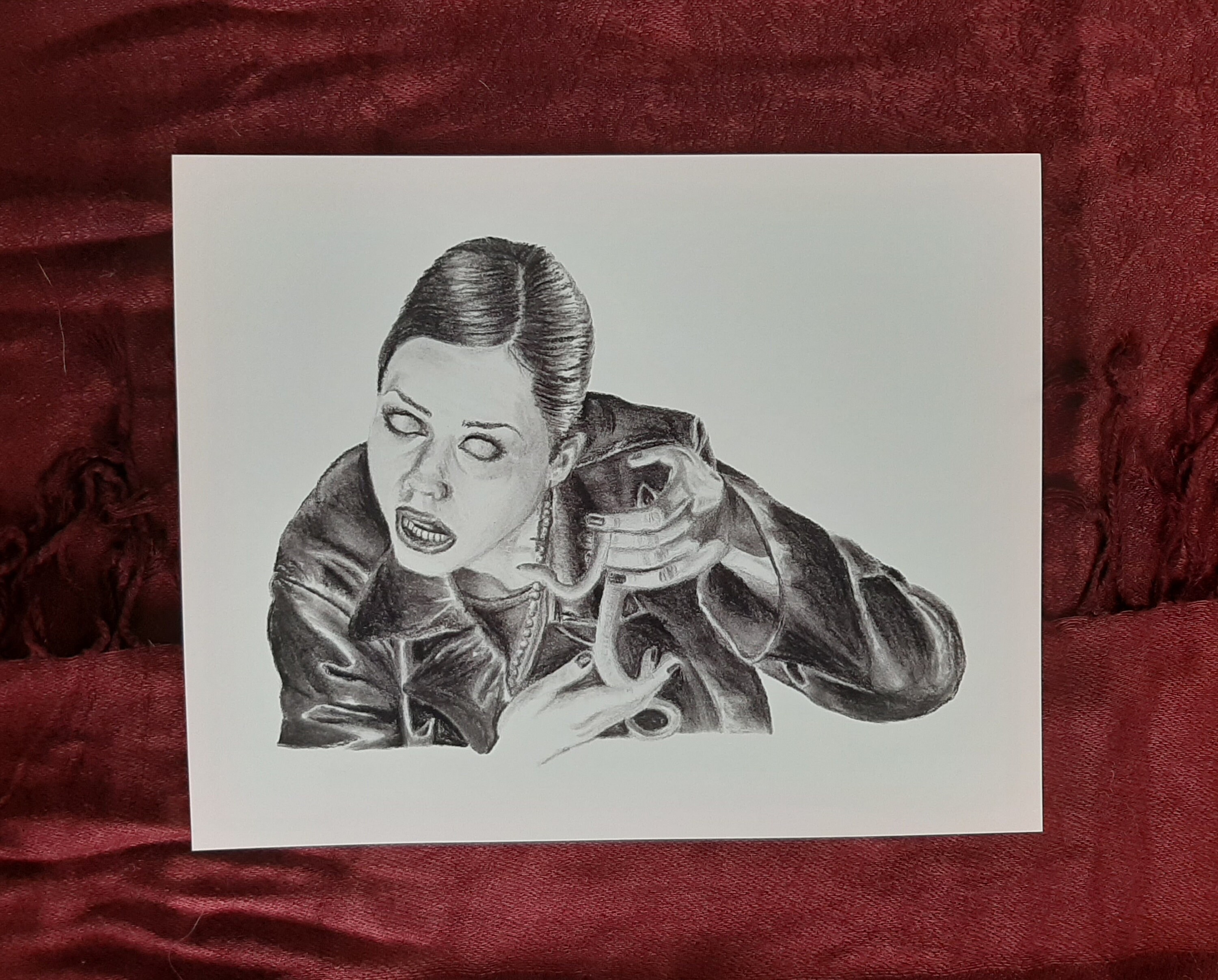 The Craft Nancy Downs Charcoal Print 4x6 ou 8x10 Giclee - Etsy France