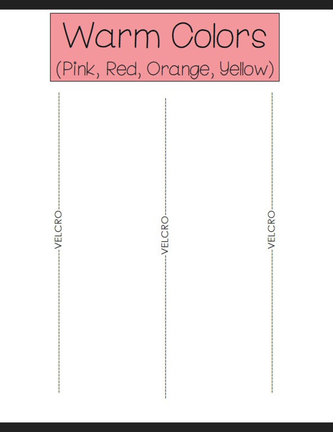 Sorting Laundry Colors Life Skills Task Digital Download | Etsy