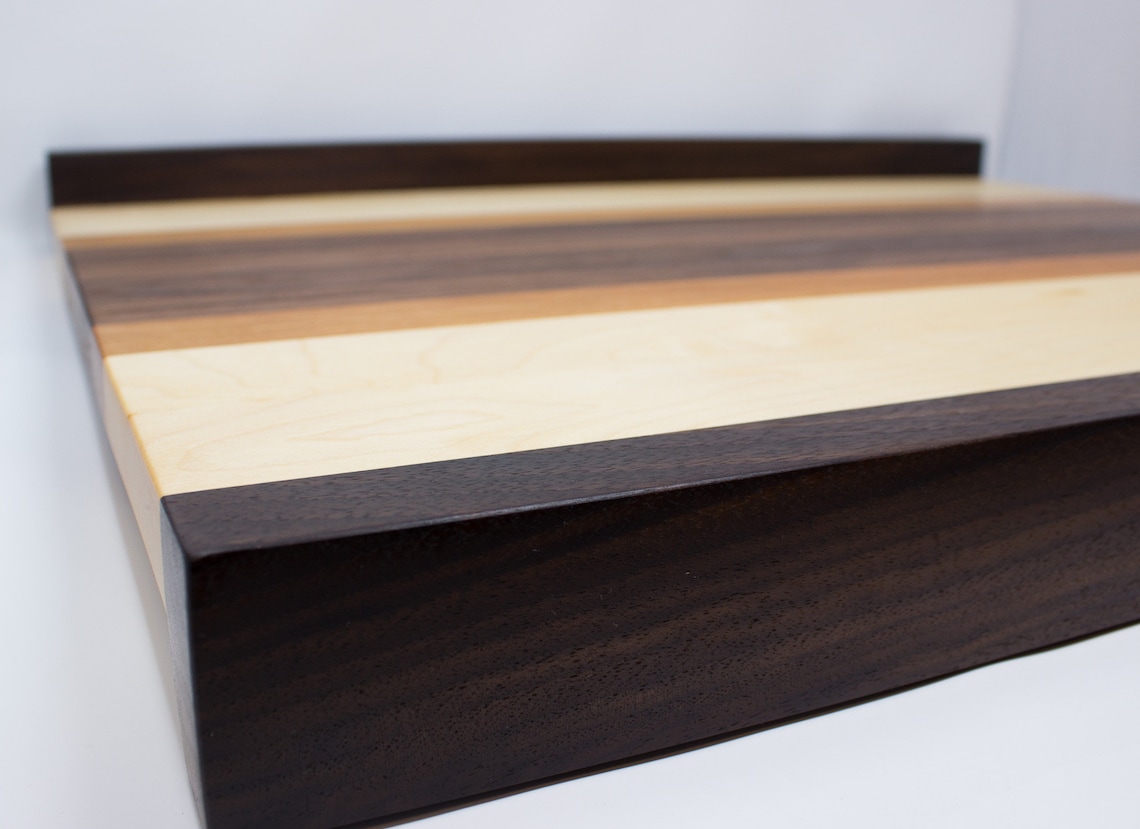 Pastry and Pasta Board With Walnut Edges - Maple Cherry and Walnut - Etsy