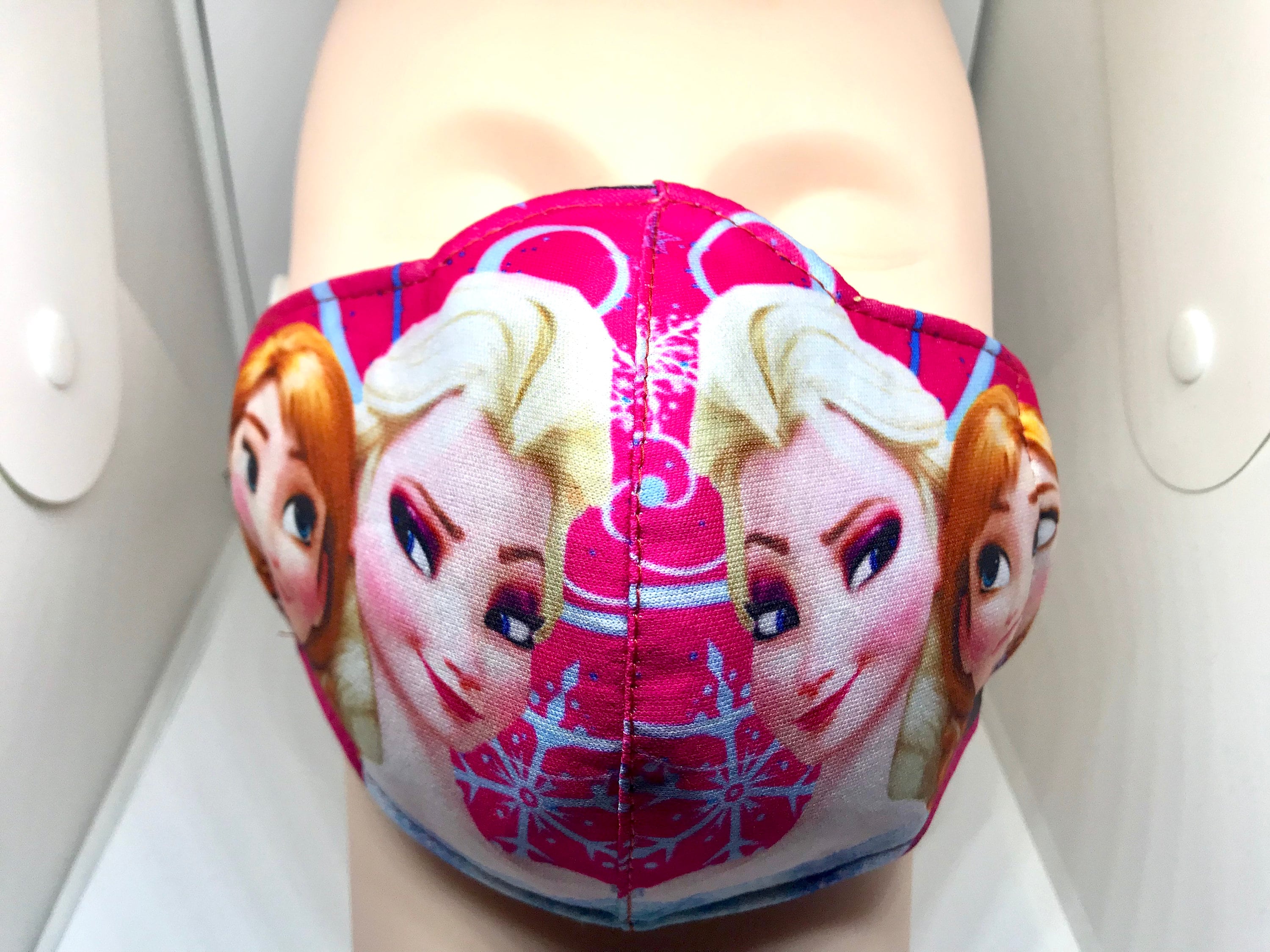 Elsa & Anna Frozen Facemask for Kids. - Etsy