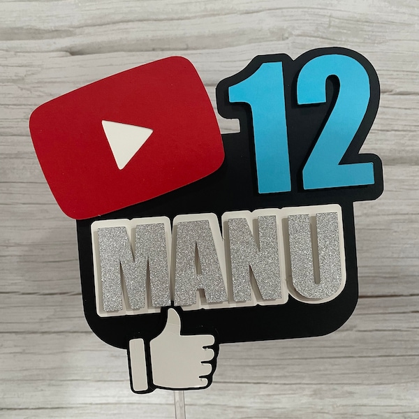 Youtube Party - Etsy