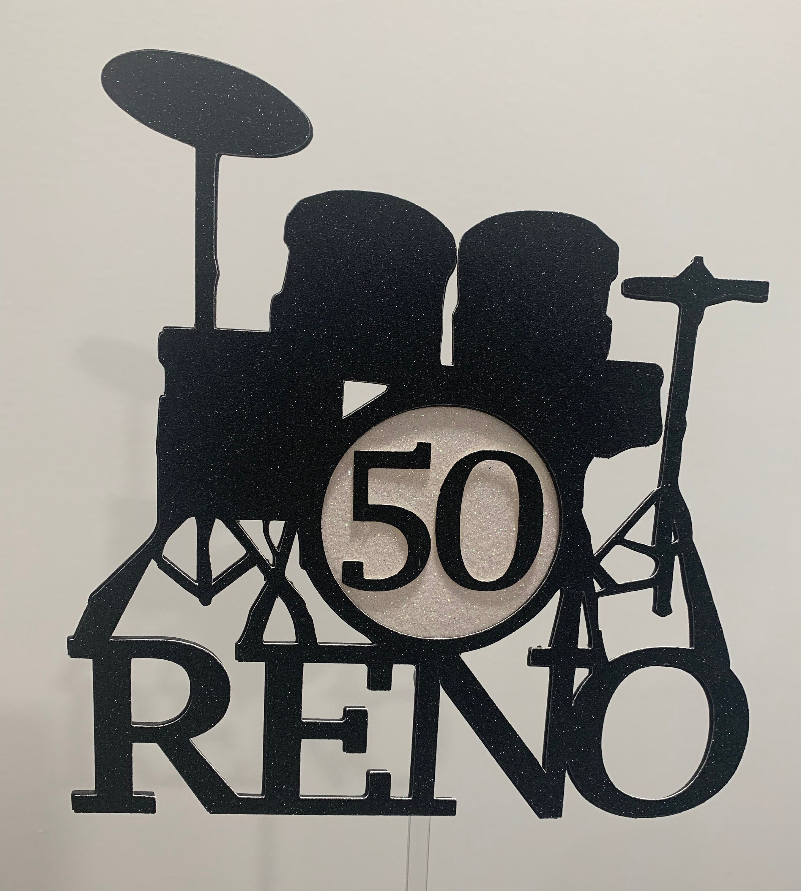 Drum Cake Topper | Custom Cake Topper | Drum Birthday Custom Name ...